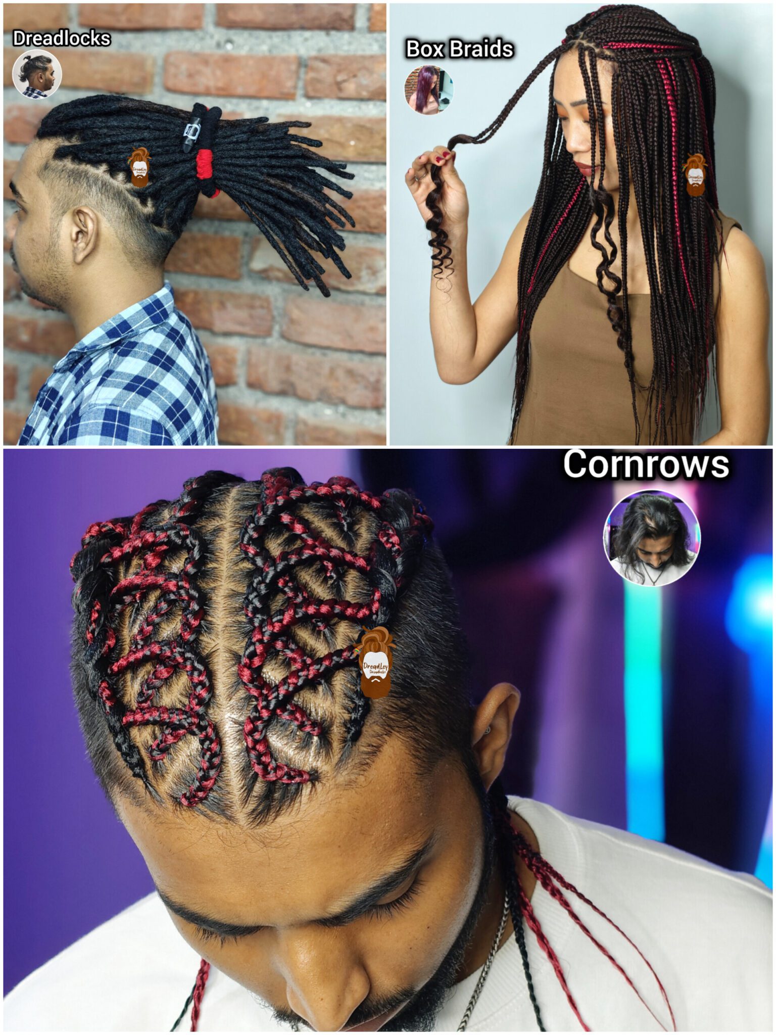 Dreadlocks, Box Braids & Cornrows Prices – Get Your Perfect Style